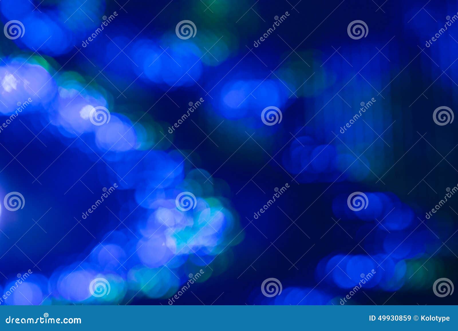 Glowing Lights Behind Blue Glass in Blurry Effect Stock Image - Image ...