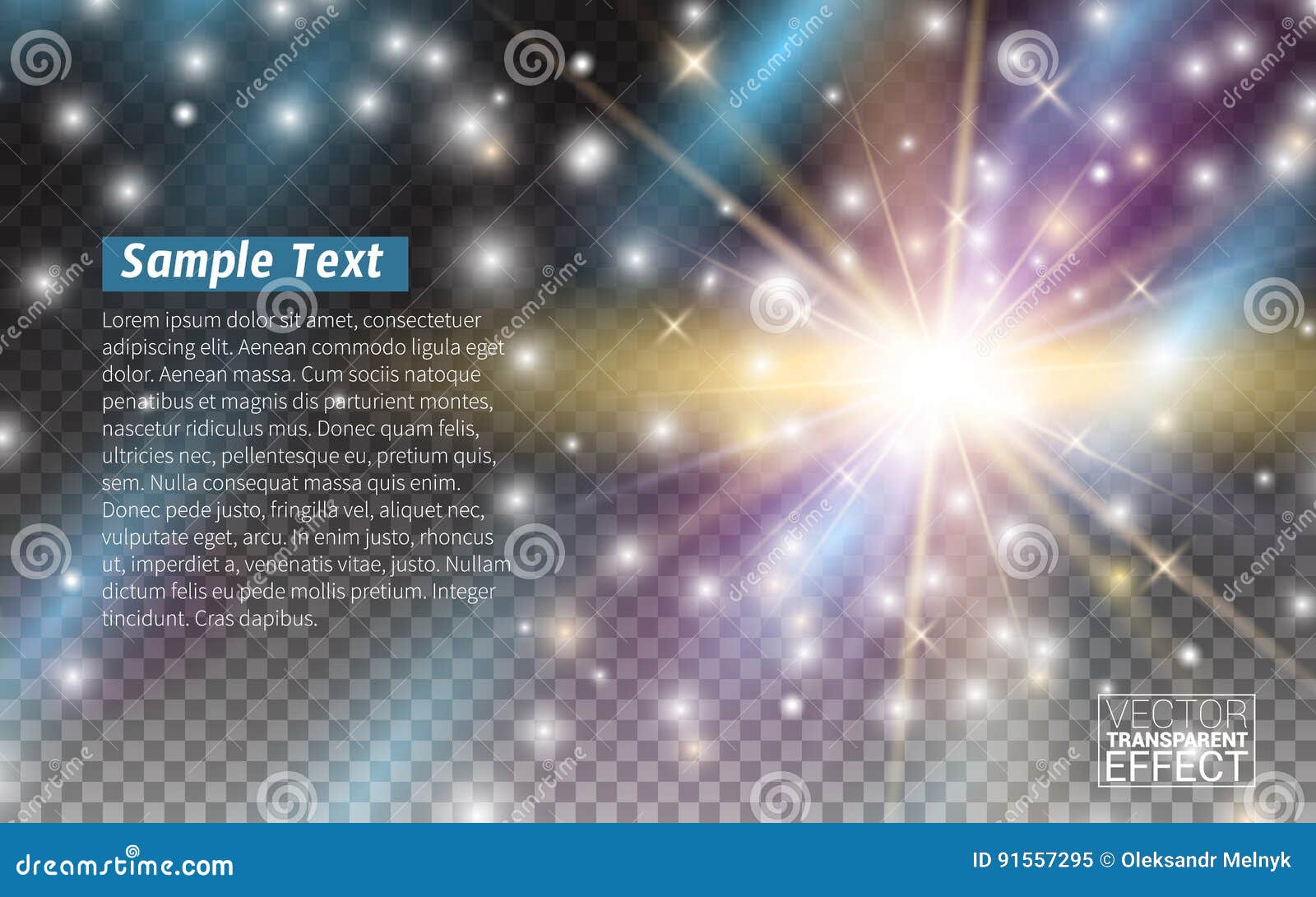 Glowing Lights Effects Isolated on Transparent Magic Effect Realistic ...