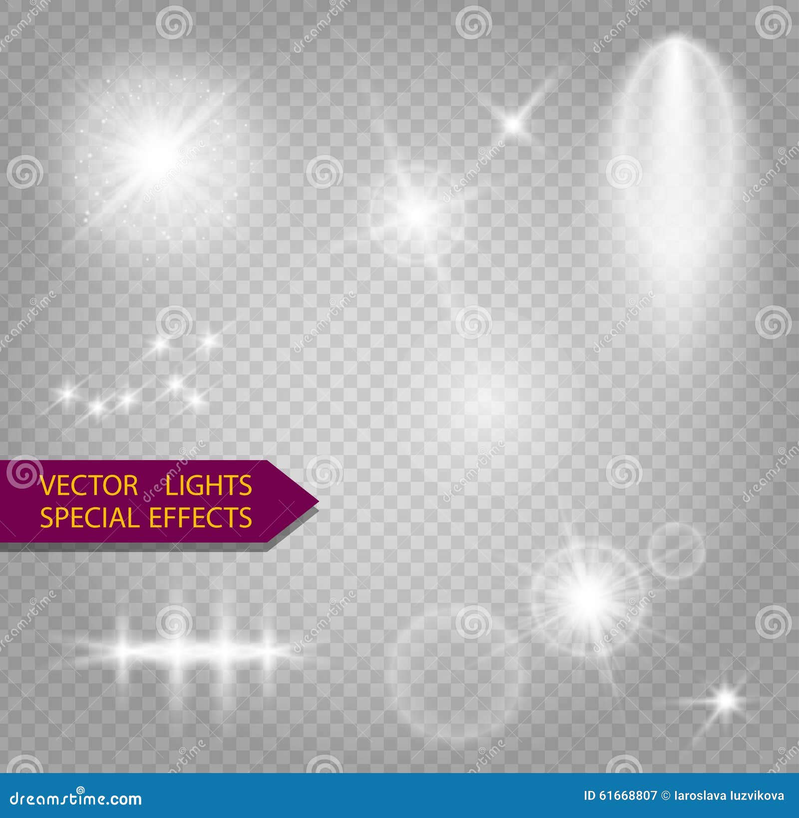 Isolated Star Clash And Explosion Light Effect Cartoon Vector ...