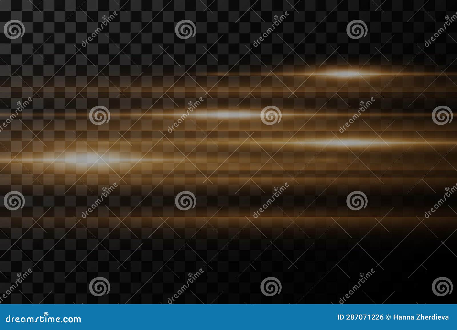 Glowing Line Vector. Horizontal Glowing Lines, Magic Glow, Neon Light ...