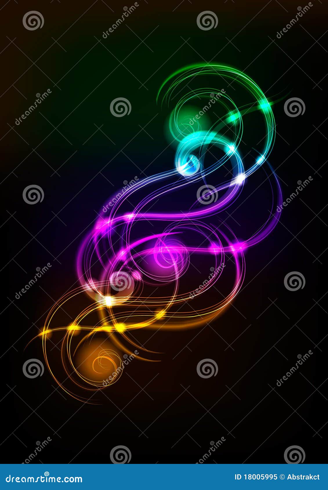 Glowing lines stock vector. Illustration of pattern, design - 18005995