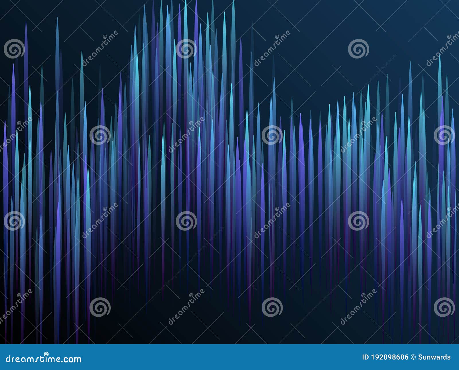 Glowing Lines Falling Abstract Big Data Concept Tech Vector Background ...