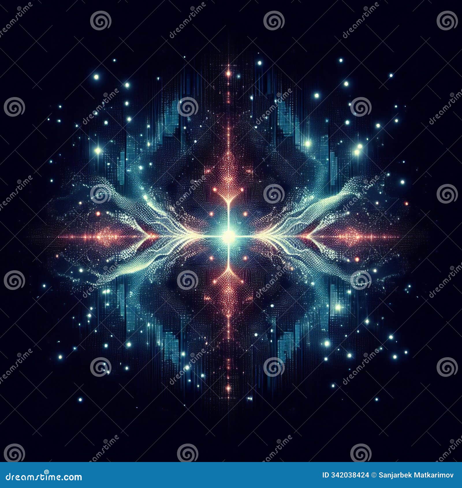 Luminogram Pixel Art A Glowing Outline Of A Cat's Face In Lumino ...