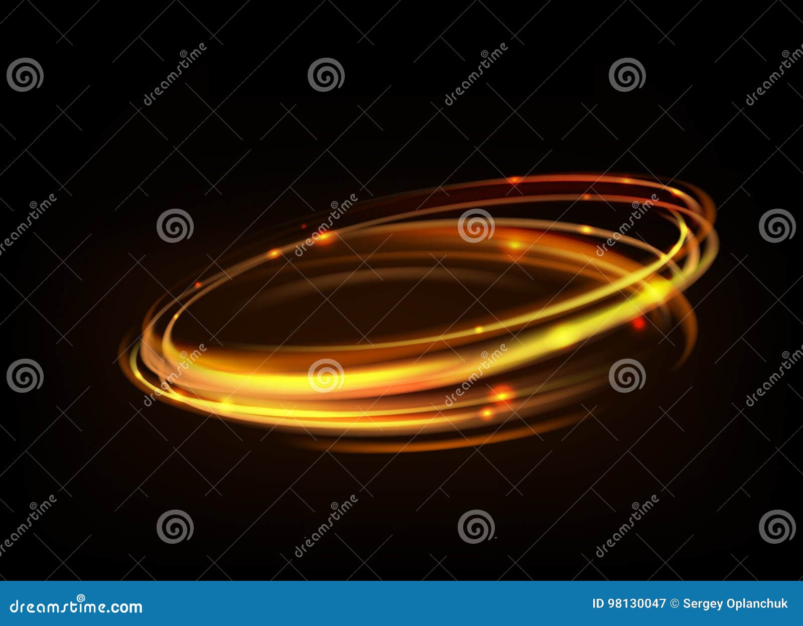 Magic Fire On Isolated Background. Perfect Explosion Effect For ...