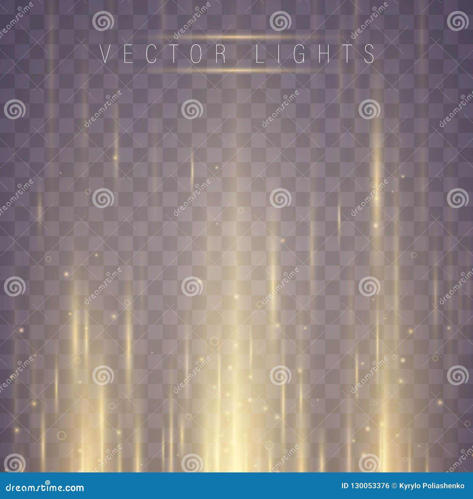 Magic light effect. stock vector. Illustration of flash - 130053376