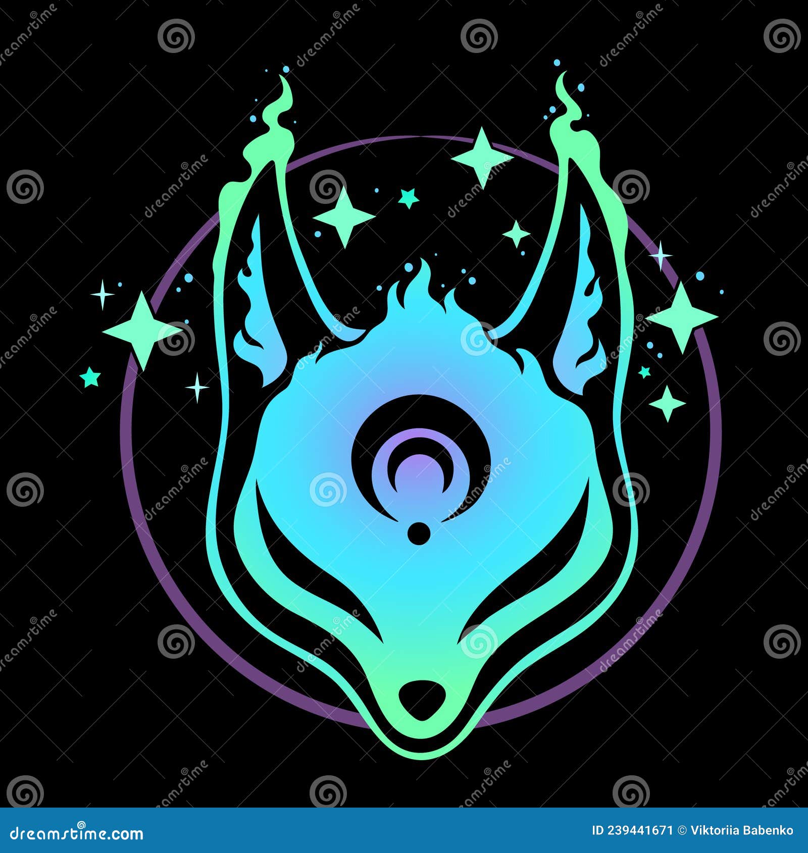 Neon Fox Stock Illustrations – 120 Neon Fox Stock Illustrations ...