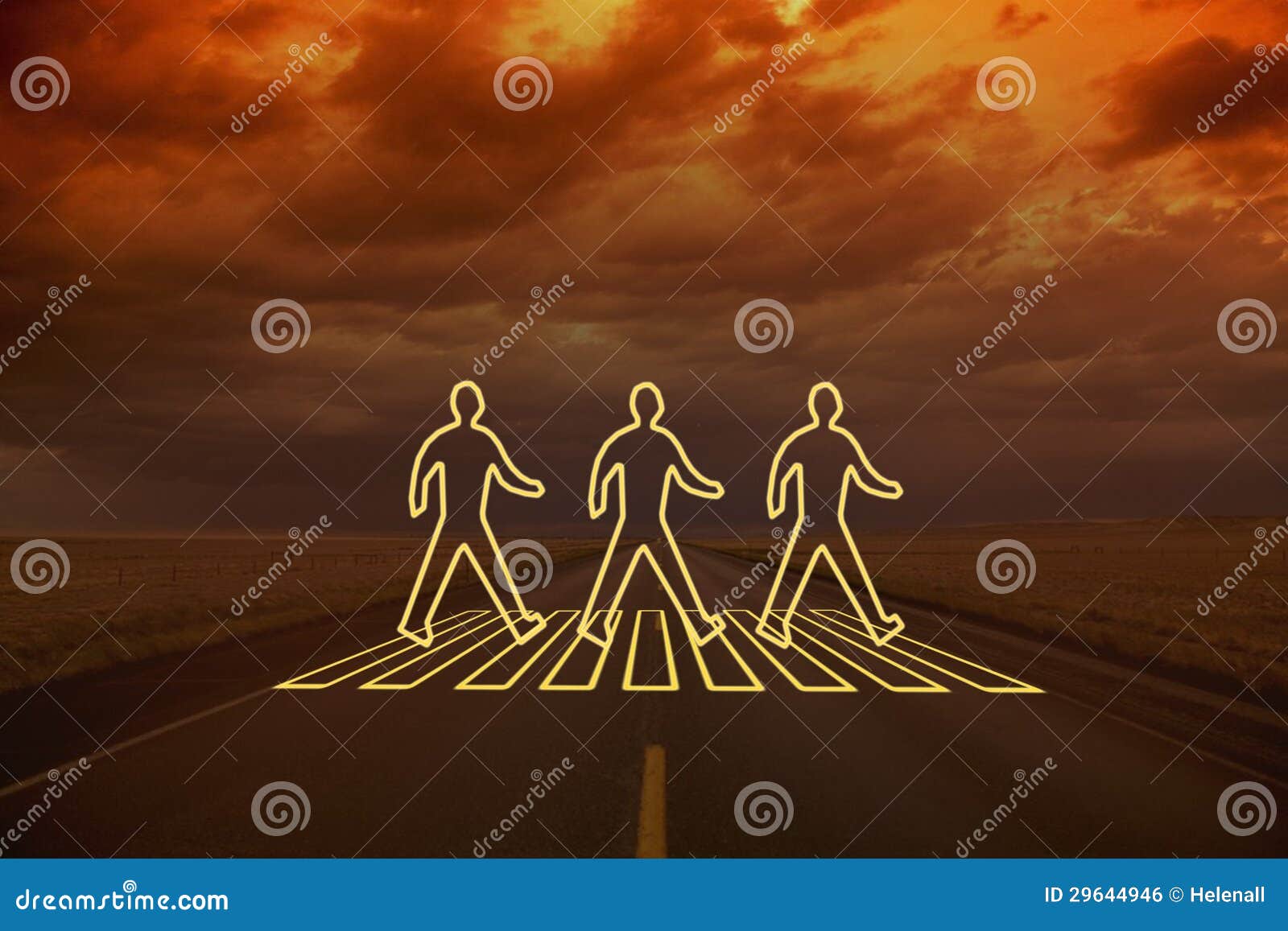 Glowing Men stock photo. Image of illuminated, silhouettes - 29644946