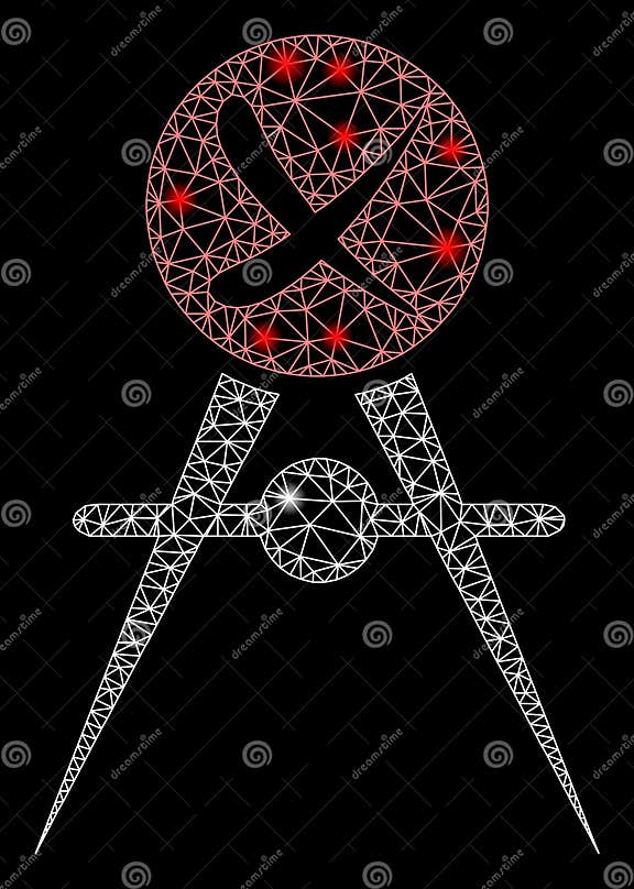 Glowing Mesh 2D Quality Control Failed with Flash Spots Stock Vector ... Glowing Mesh 2D Quality Control Failed with Flash Spots Stock Vector ...