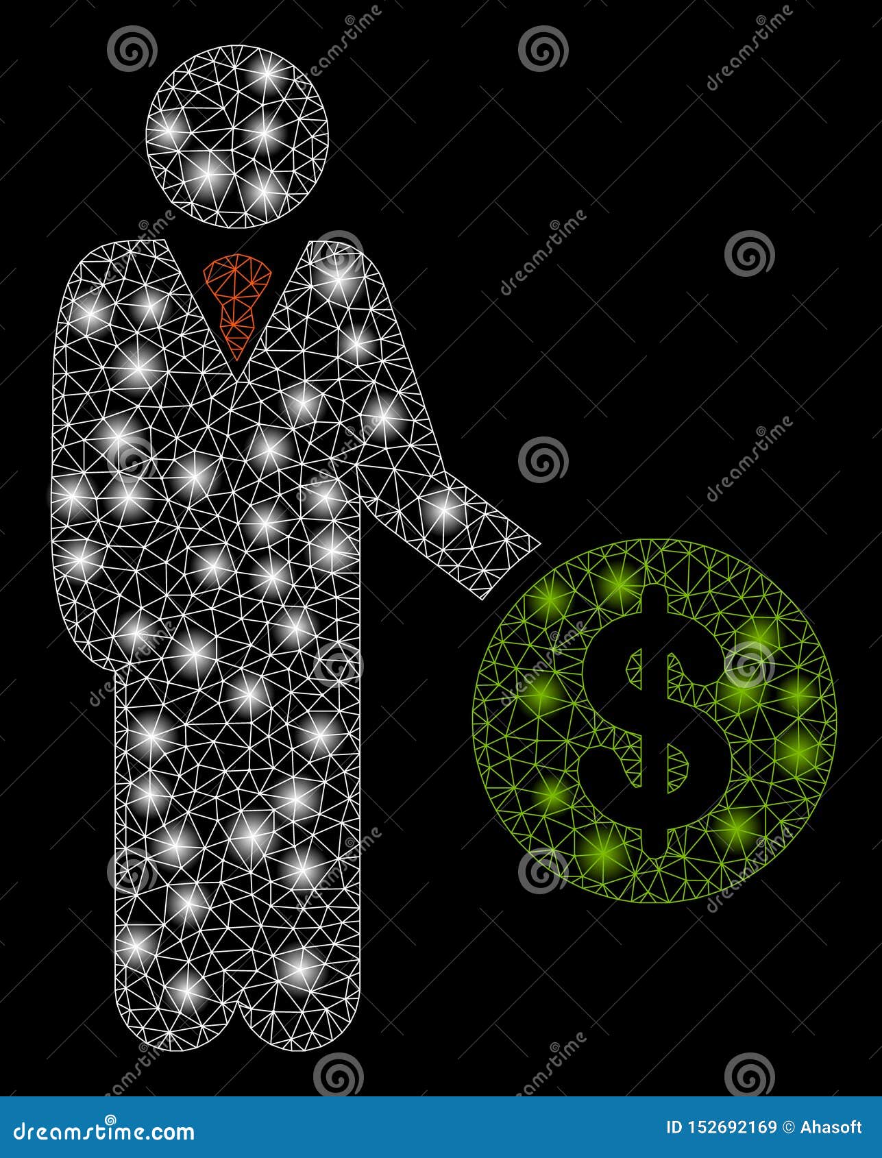 Glowing Mesh Network Payment with Light Spots Stock Vector ... Glowing Mesh Network Payment with Light Spots Stock Vector ...
