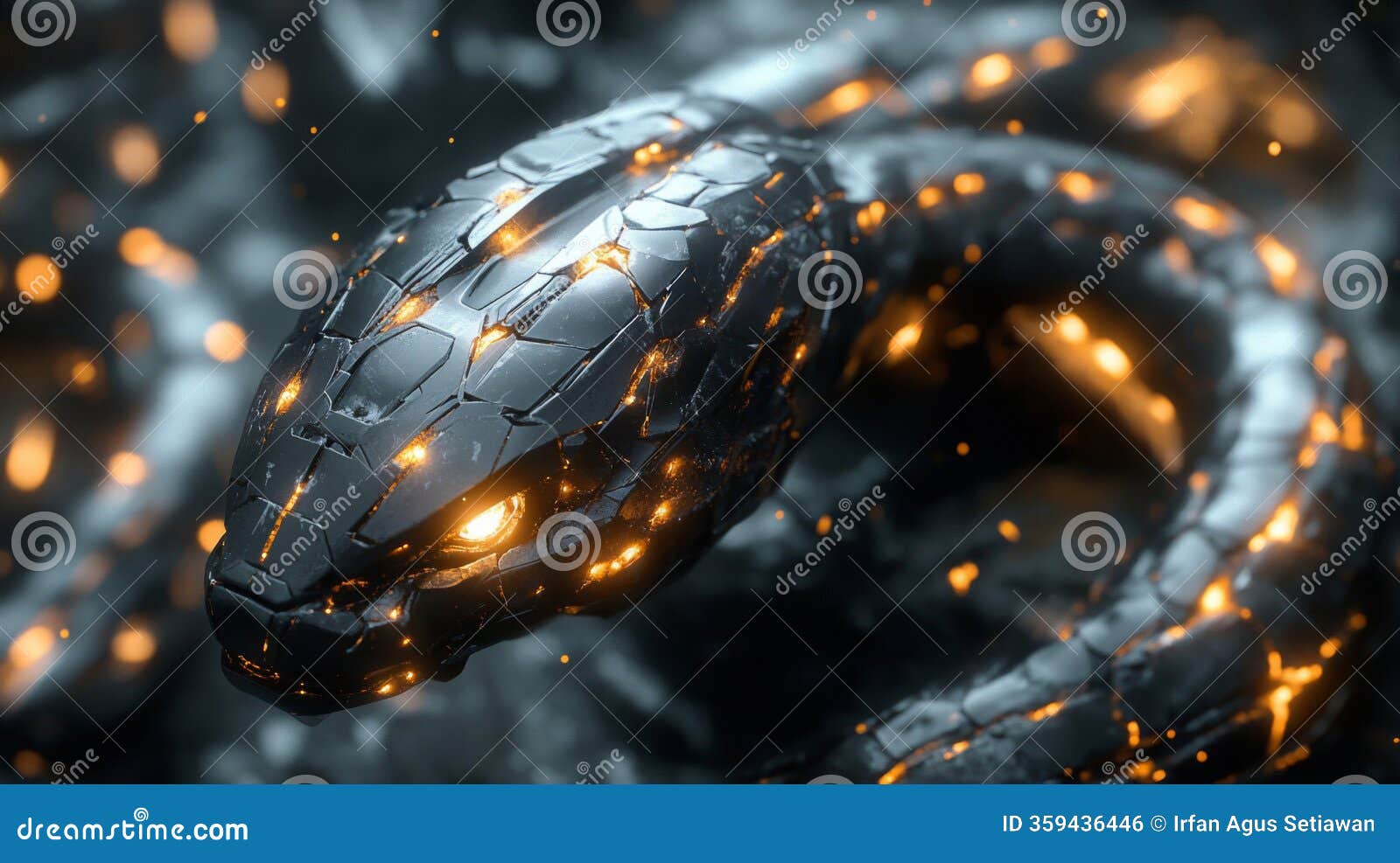 Metal Snake Skin Derby Shoes - Chrome-plated Industrialpunk Style ...