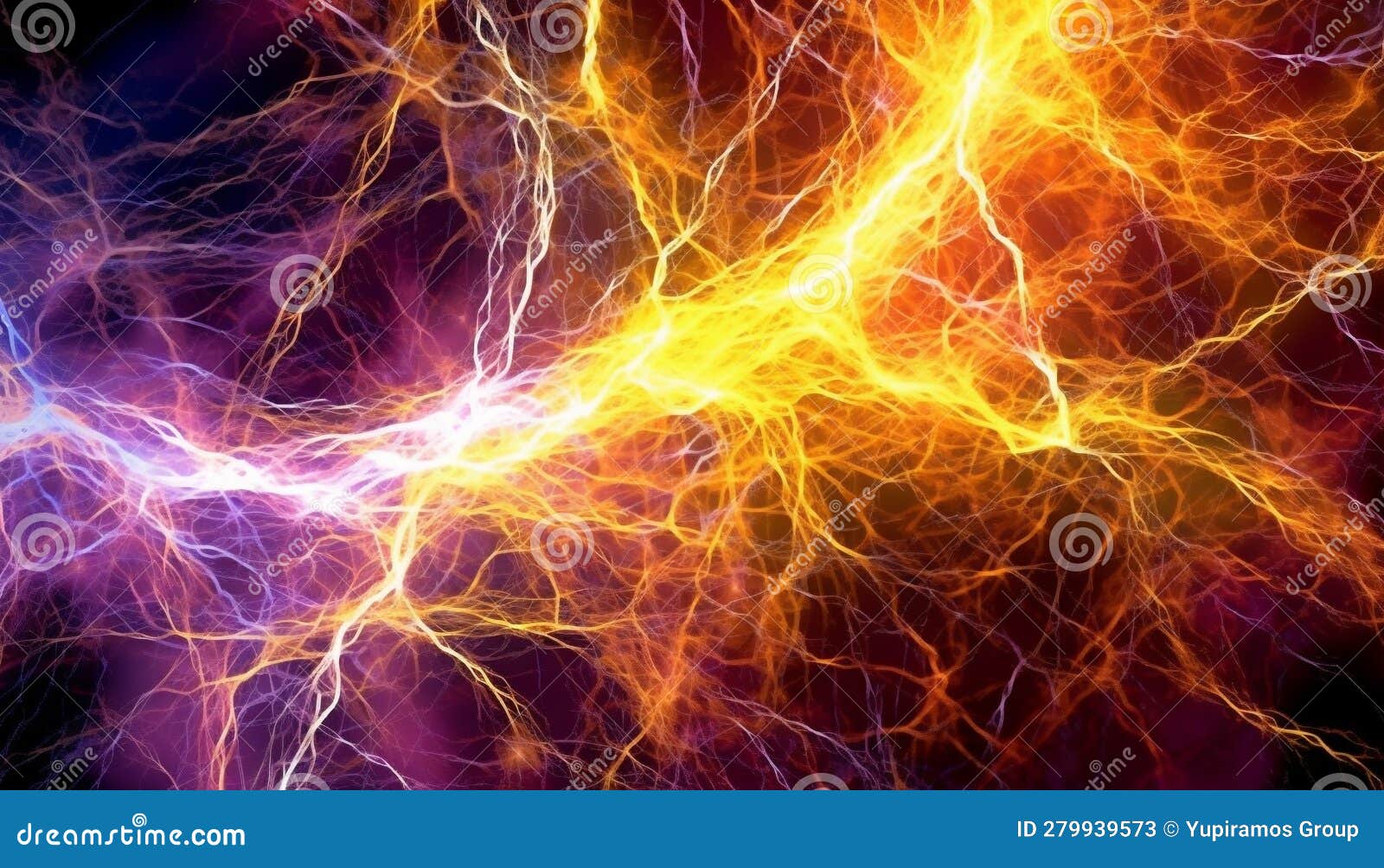 Glowing Multi Colored Abstract Backdrop Igniting Futuristic Electricity ...