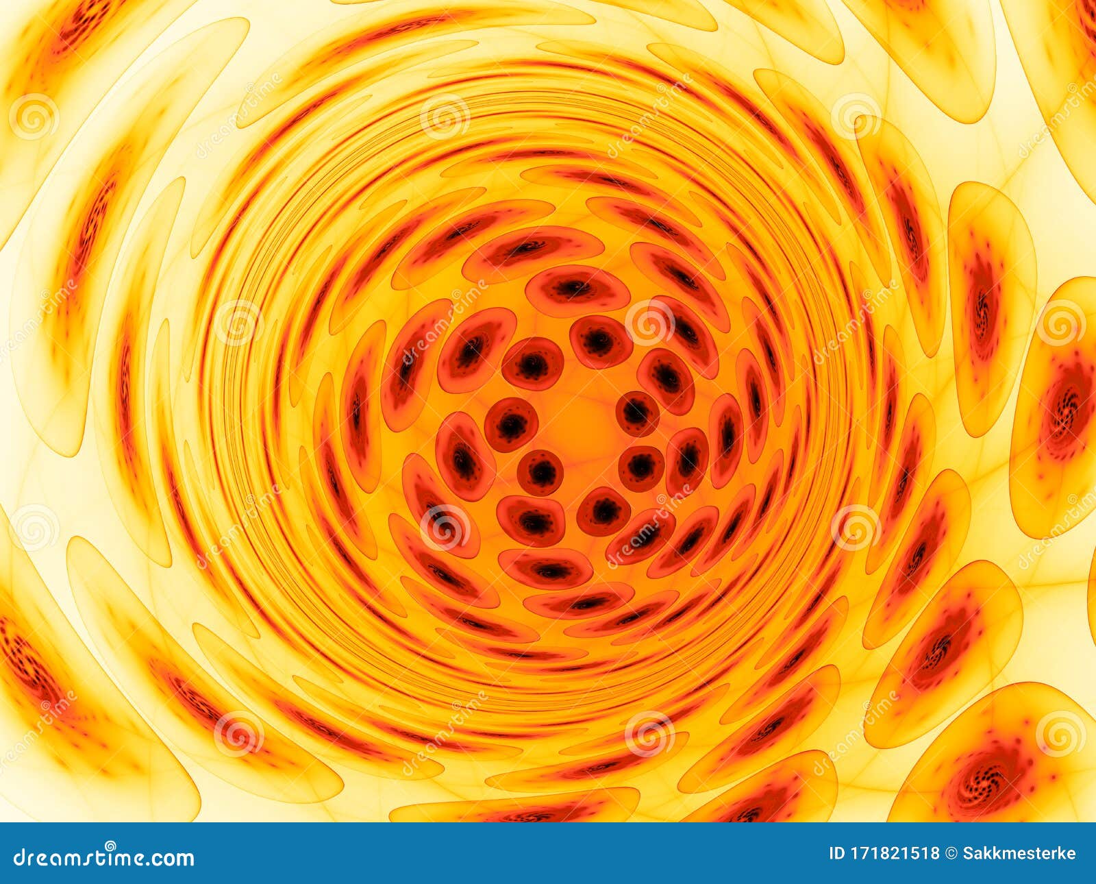 Glowing Multiverse Abstract Background Stock Illustration ...