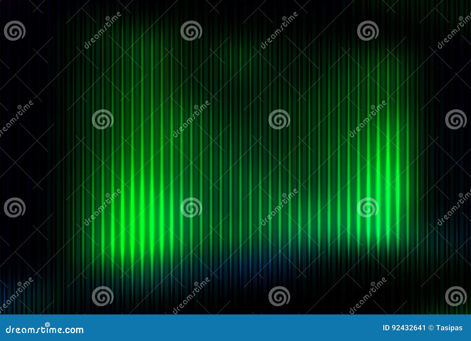 Glowing Neon Green Abstract with Light Lines Blurred Background Stock ...