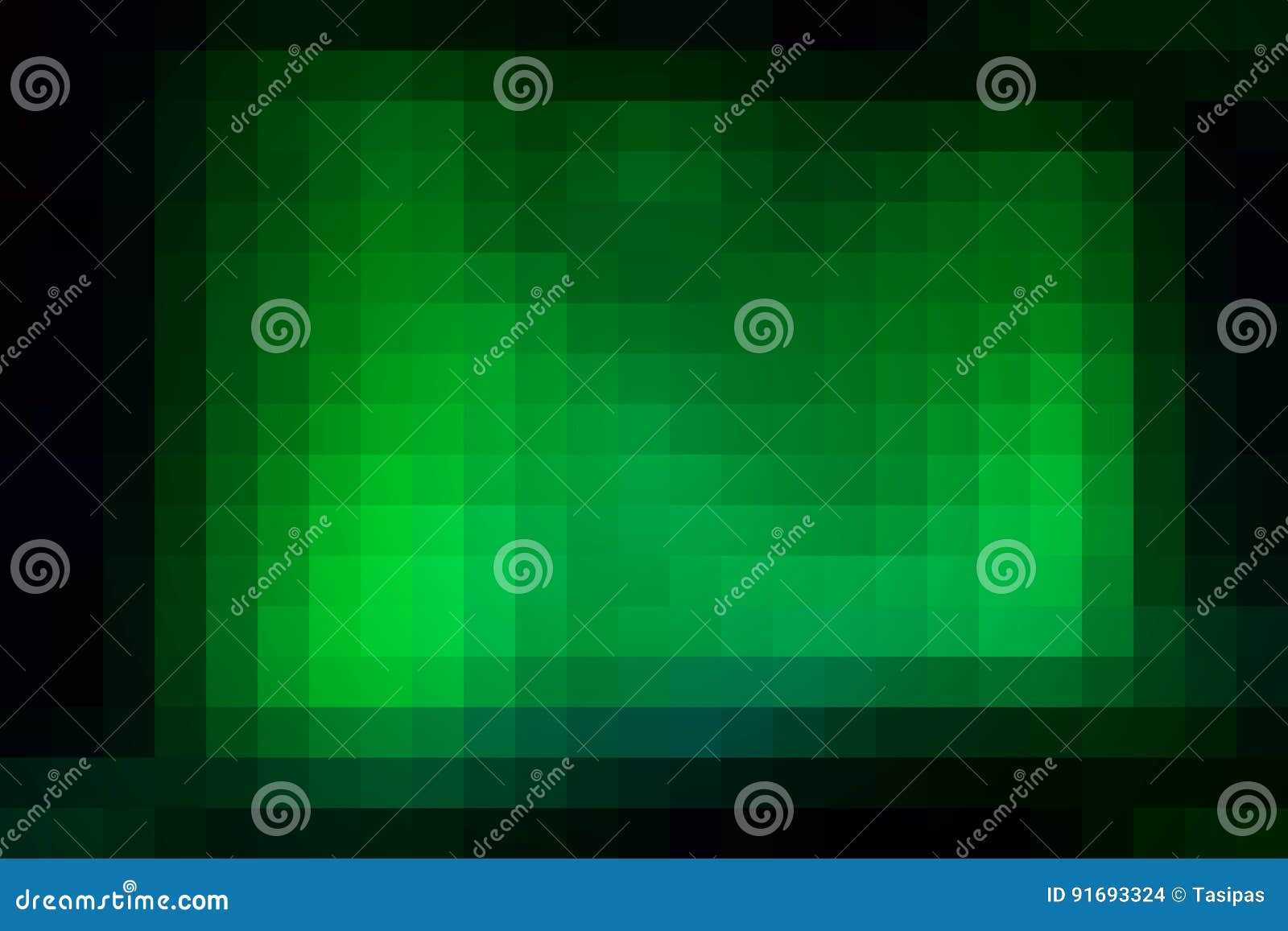 Glowing Neon Green Mosaic Square Tiles Background Stock Illustration ...