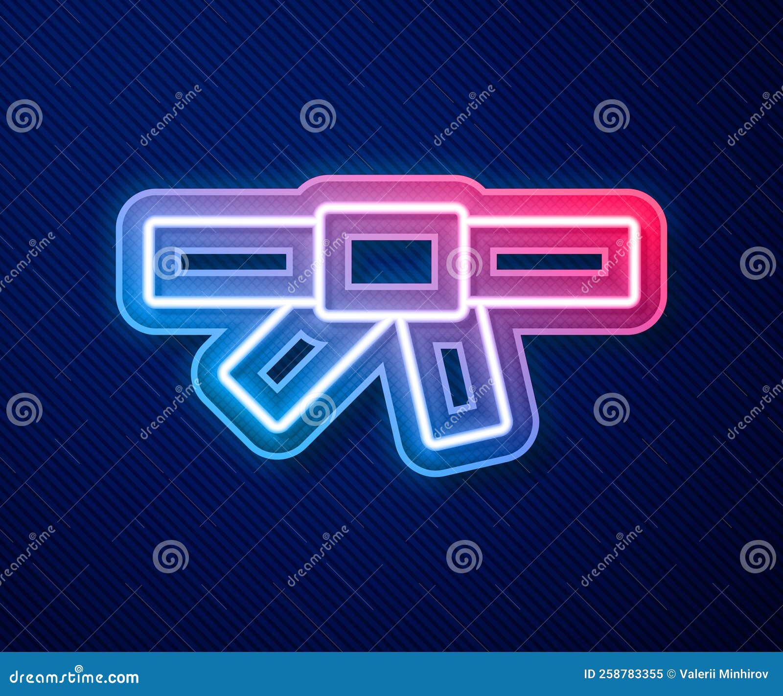 Karate Belt Glyph Icon. Clipart Image Vector Illustration ...