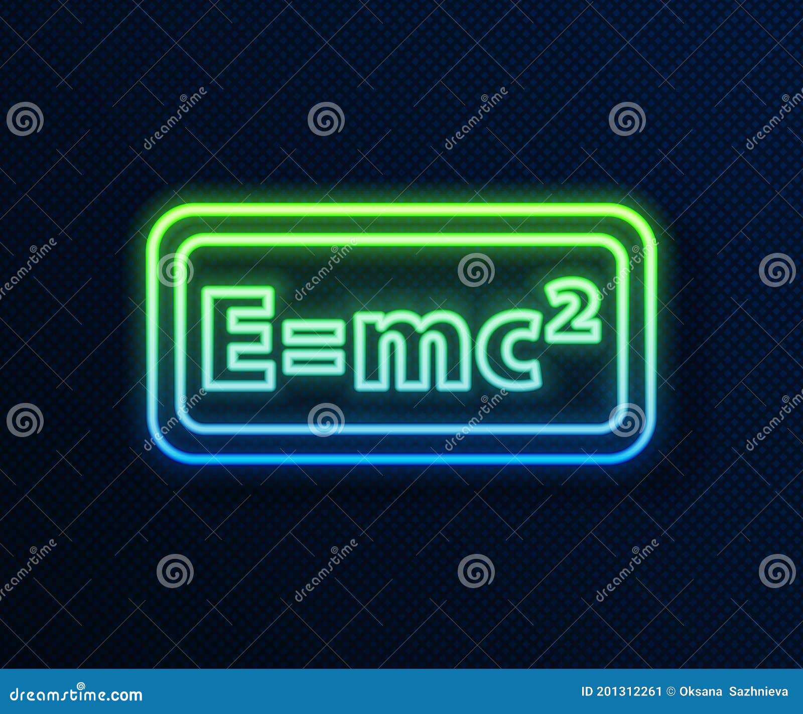 Glowing Neon Line Math System of Equation Solution Icon Isolated on ...