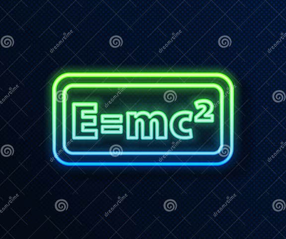 Glowing Neon Line Math System of Equation Solution Icon Isolated on ...