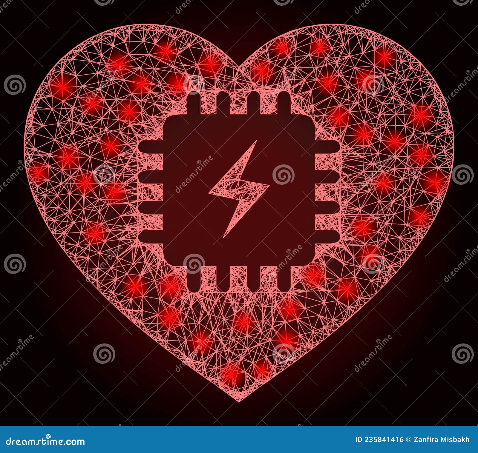 Heart Pacemaker. Medical Device. Human Heart Implantable Cardiov ...
