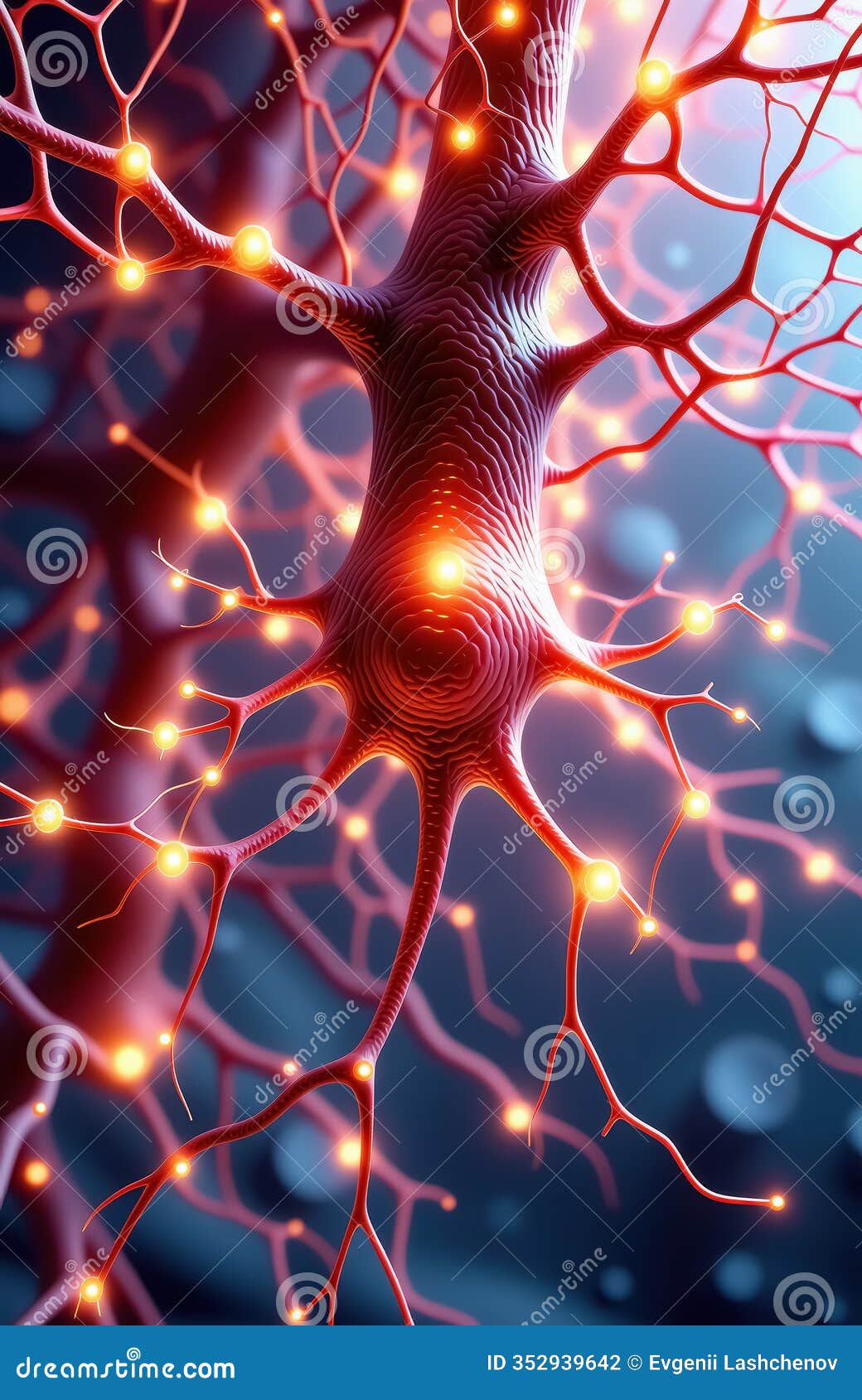 Glowing Neural Network Branches with Illuminated Synapses. AI ...