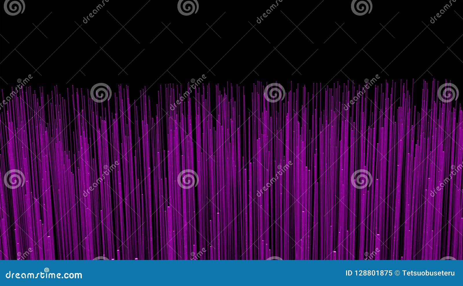 Glowing Optical Fiber. Abstract Background Stock Illustration ...