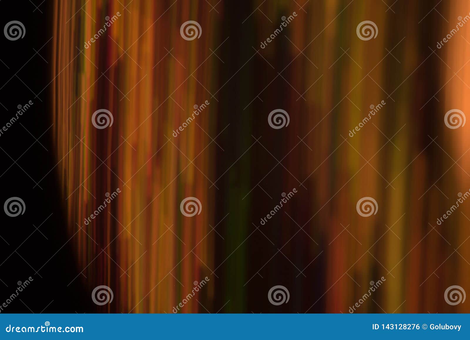 Glowing Orange Lines Neon Light Lens Flare Effect Stock Photo - Image ...