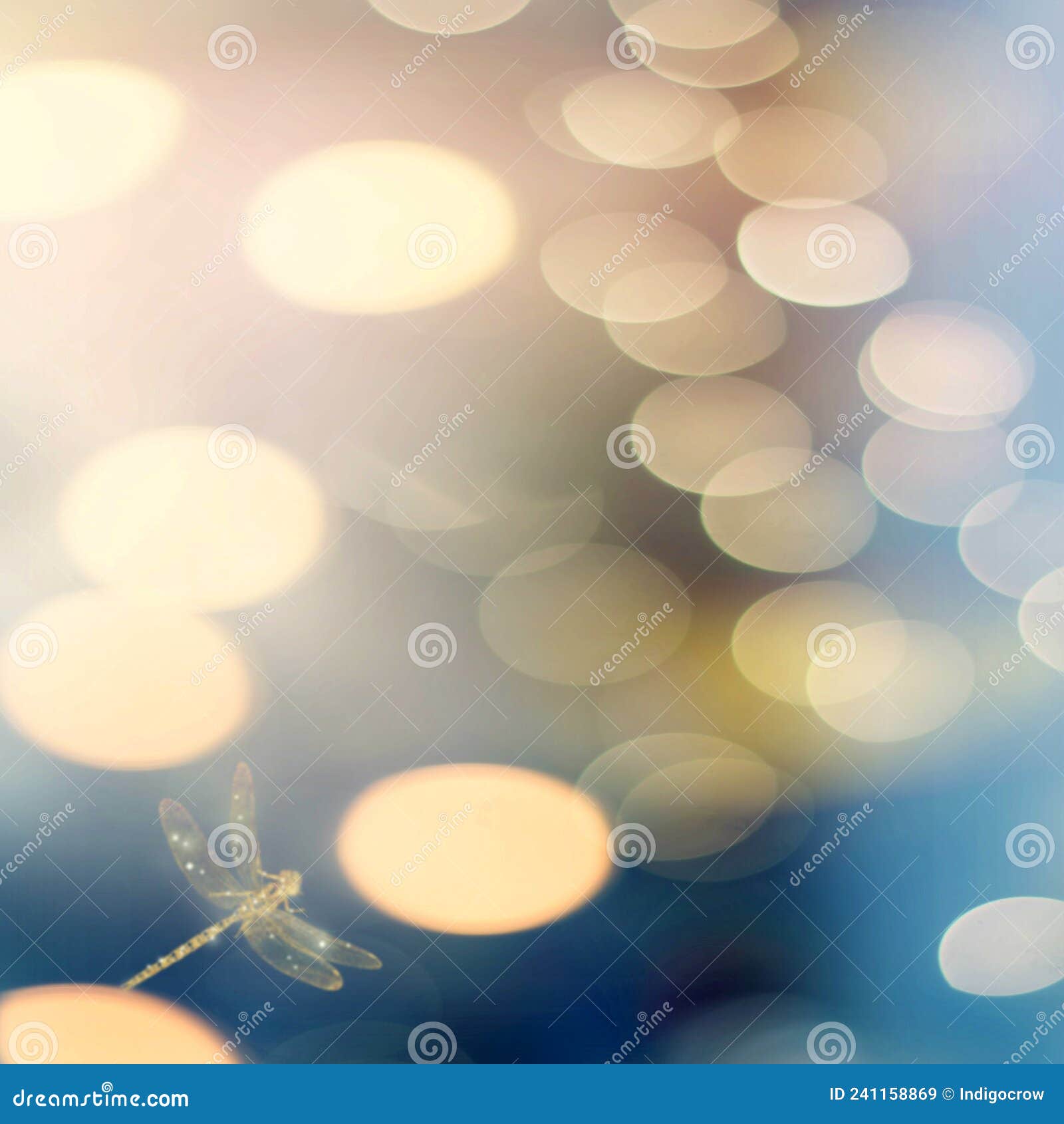 Glowing Orbs stock image. Image of colors, pastels, bokah - 241158869