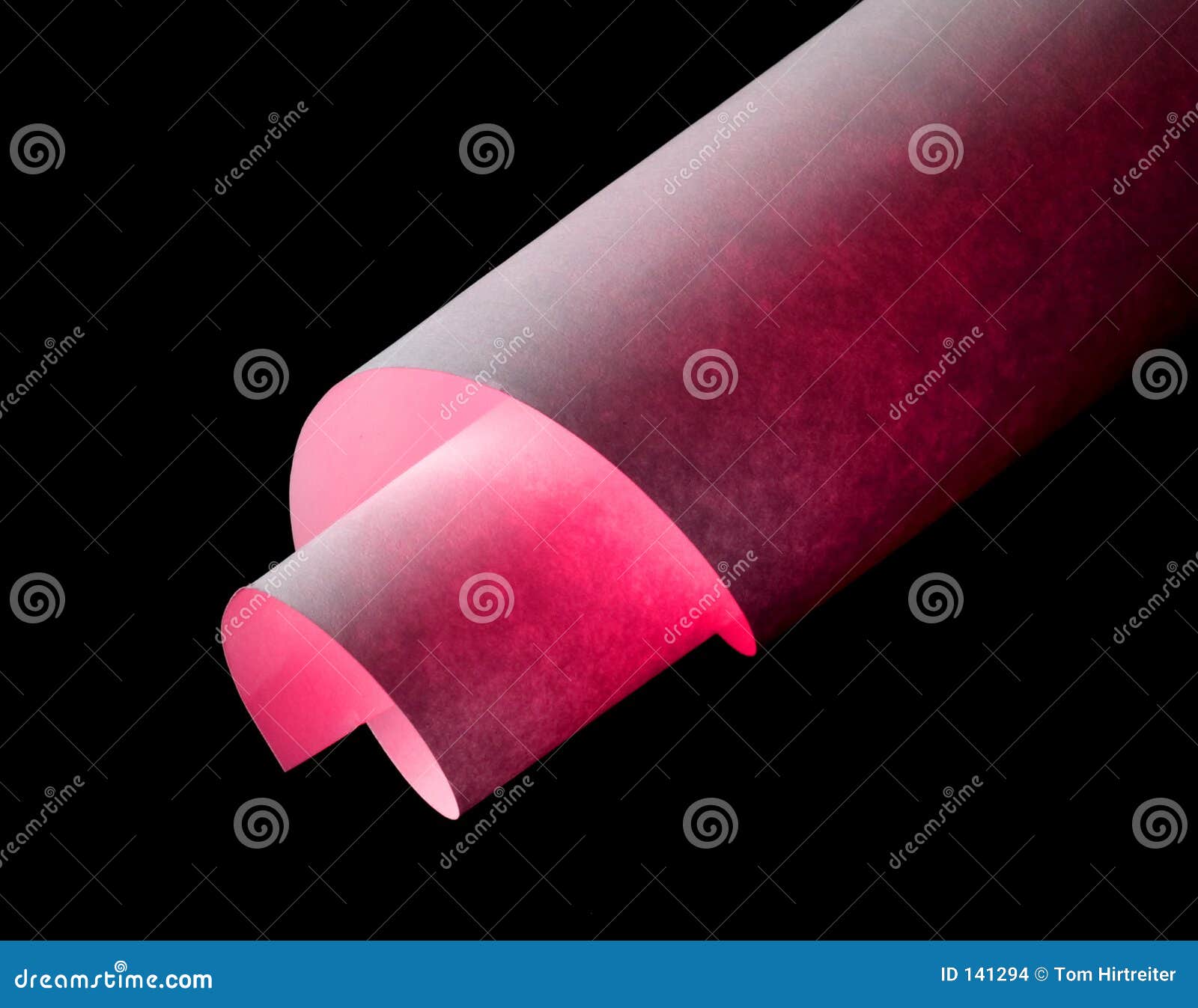 Glowing Paper stock photo. Image of objects, roll, studio - 141294
