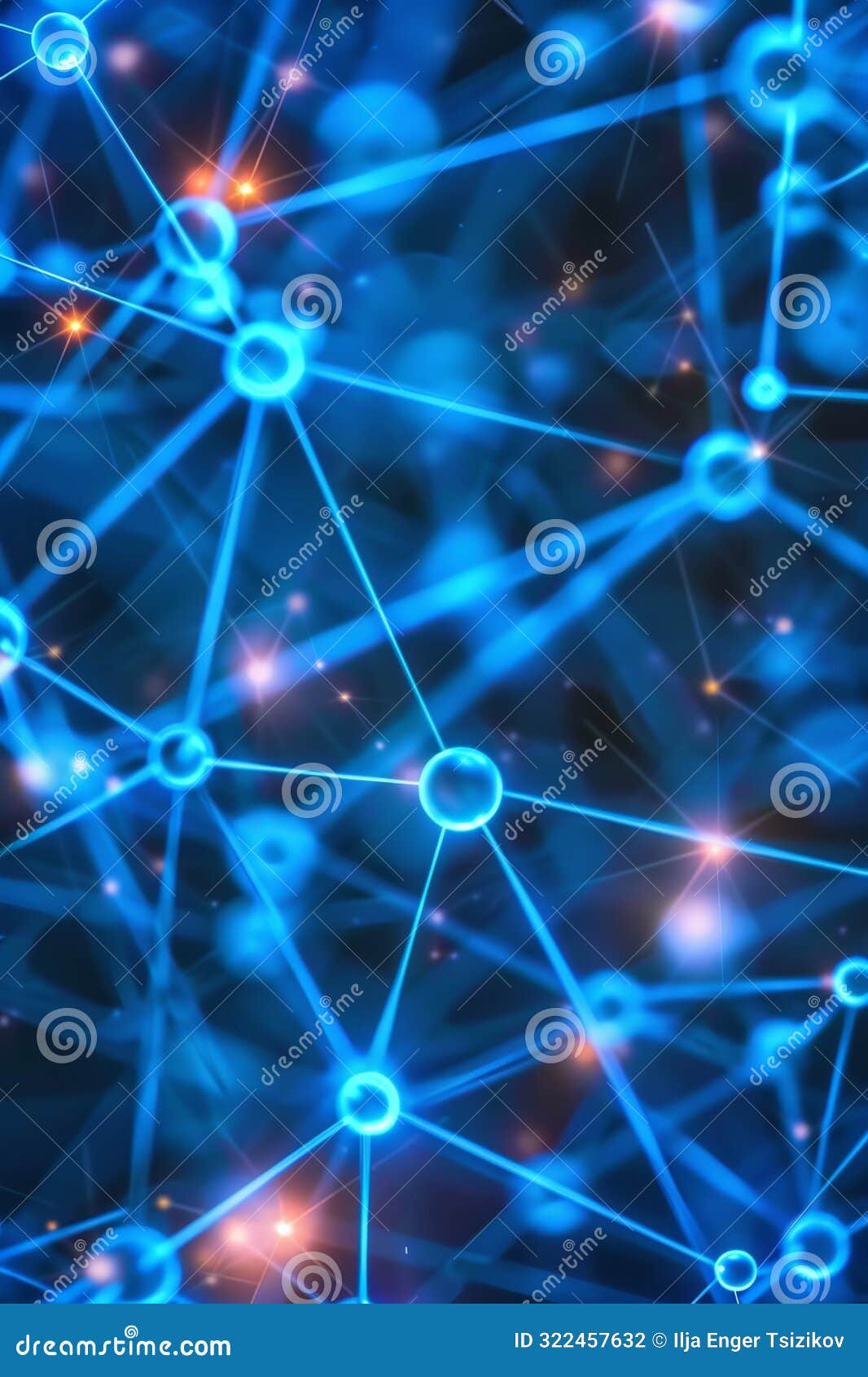 Glowing Path Symbolizing Tech Transfer in Digital Background for ...