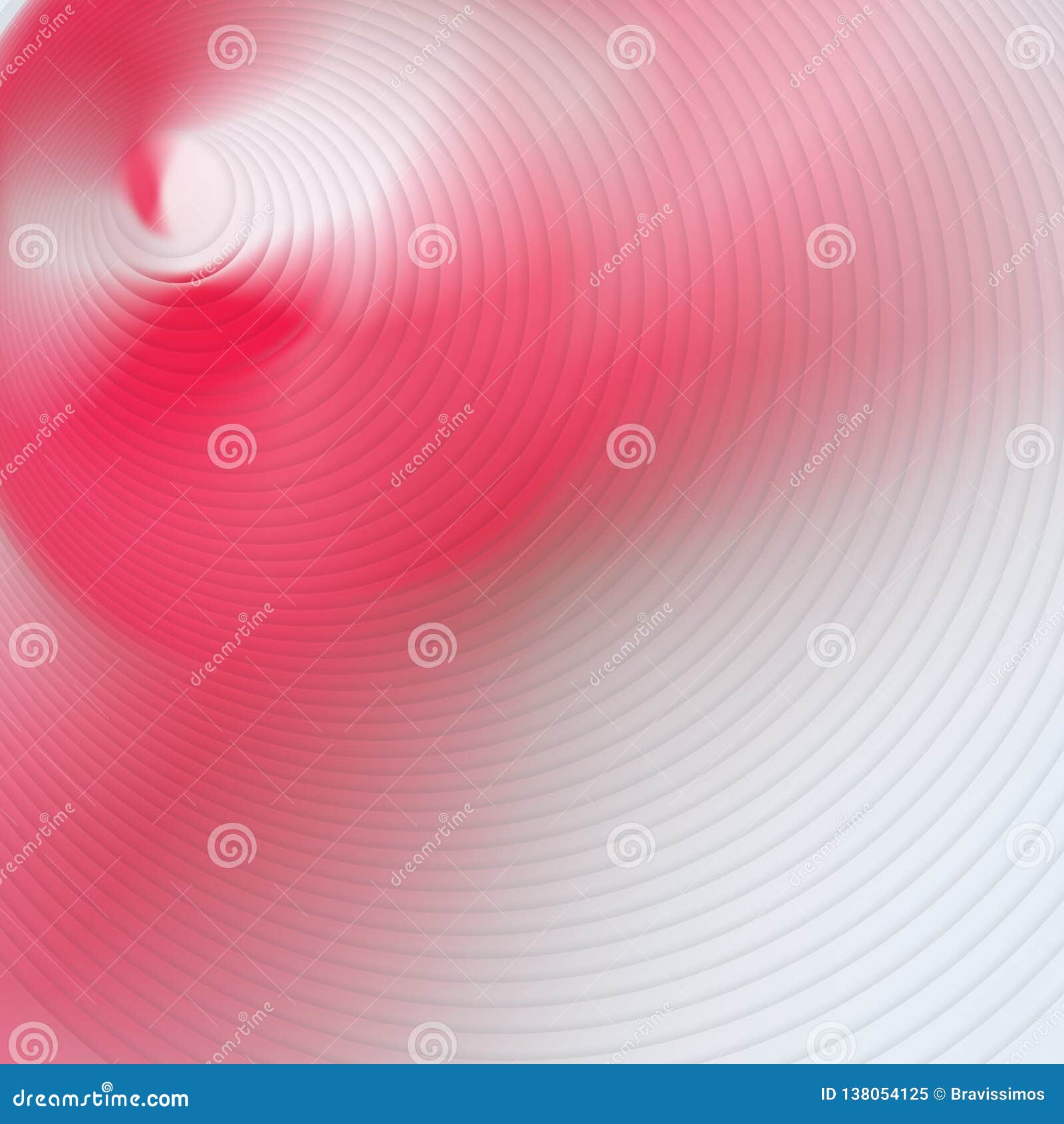 Glowing Pink Light Gradient Circle. Ring Stock Illustration ...