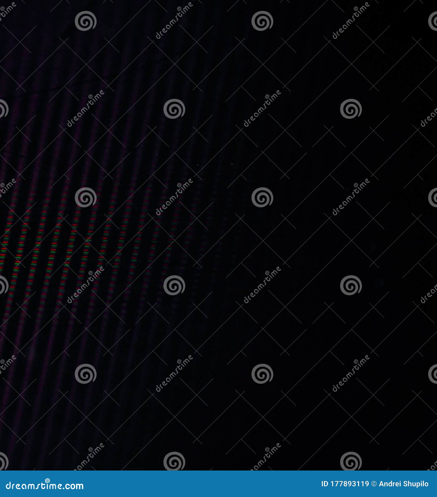 Glowing Pixels on a Black Monitor Screen Stock Image - Image of ...