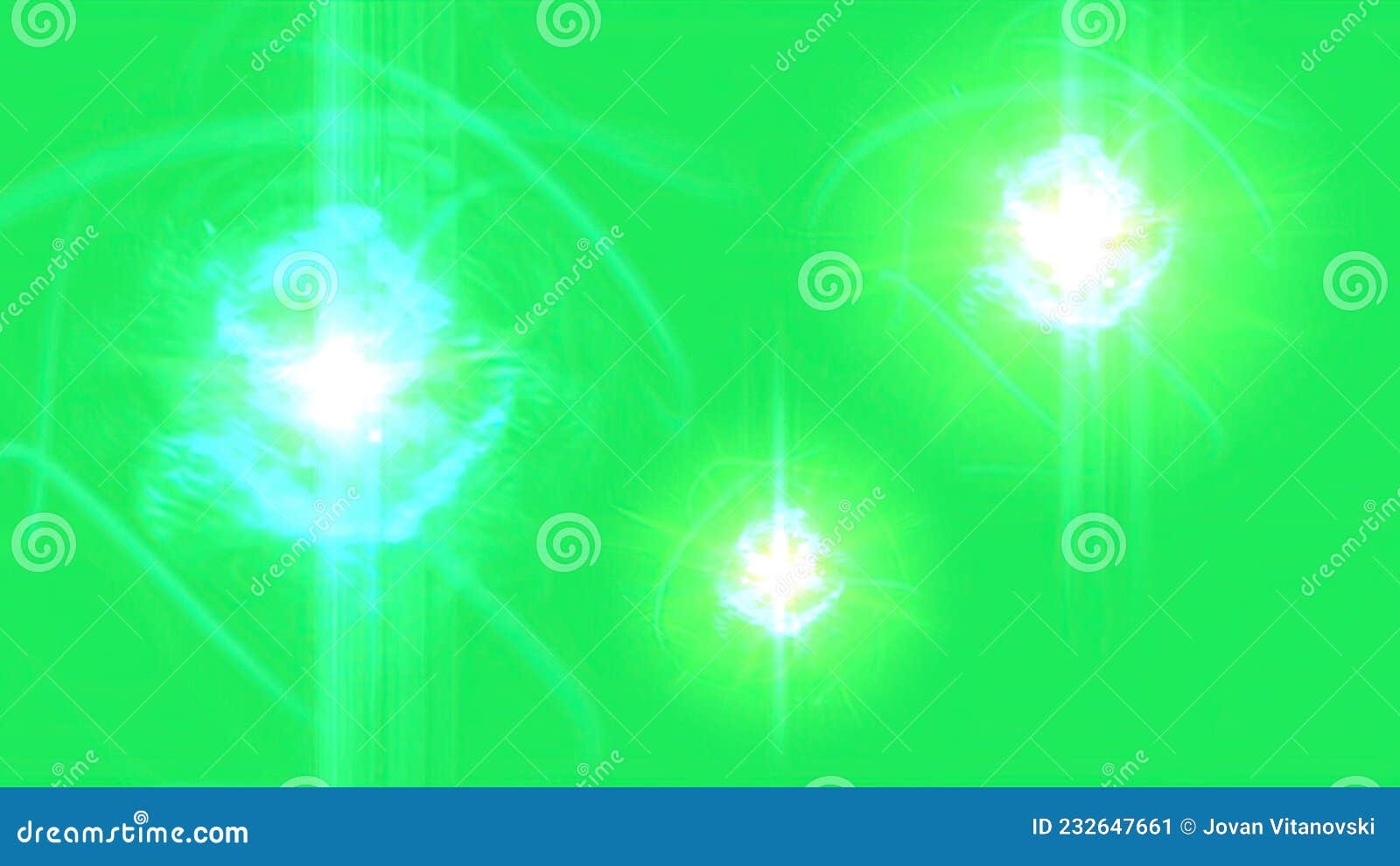 Glowing Plasma Background on Green Screen Stock Illustration ...