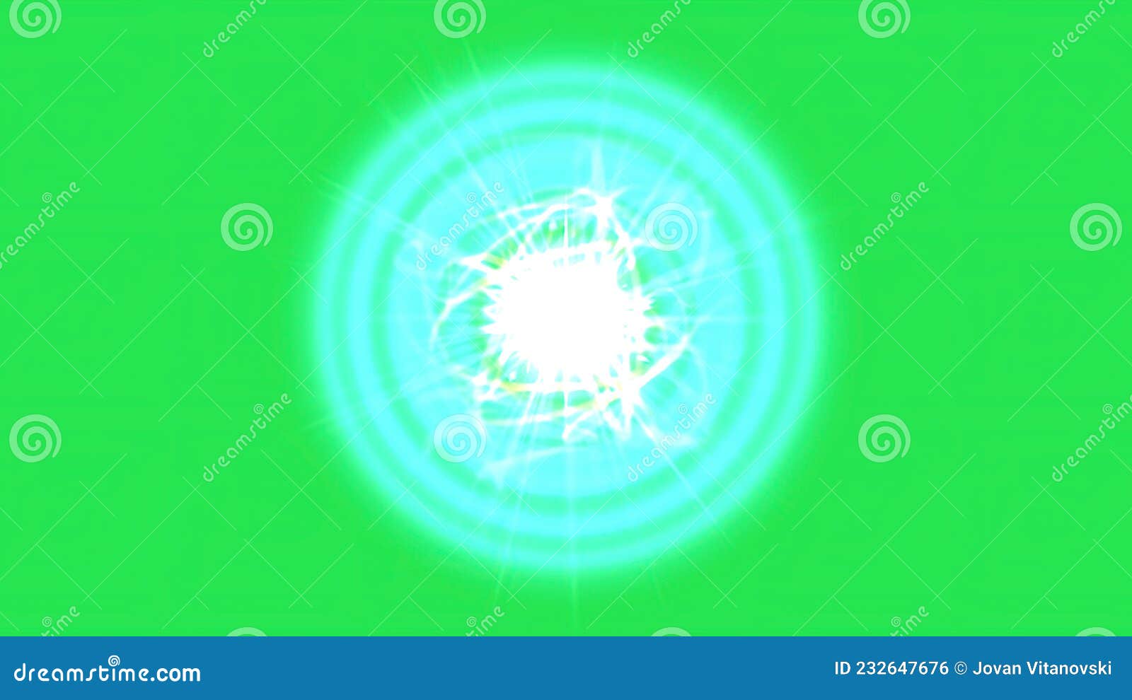Glowing Plasma Background on Green Screen Stock Illustration ...