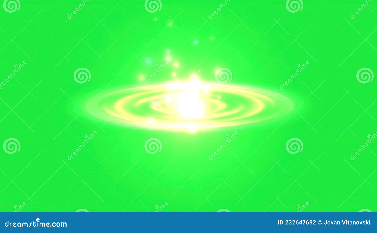 Glowing Plasma Background on Green Screen Stock Illustration ...