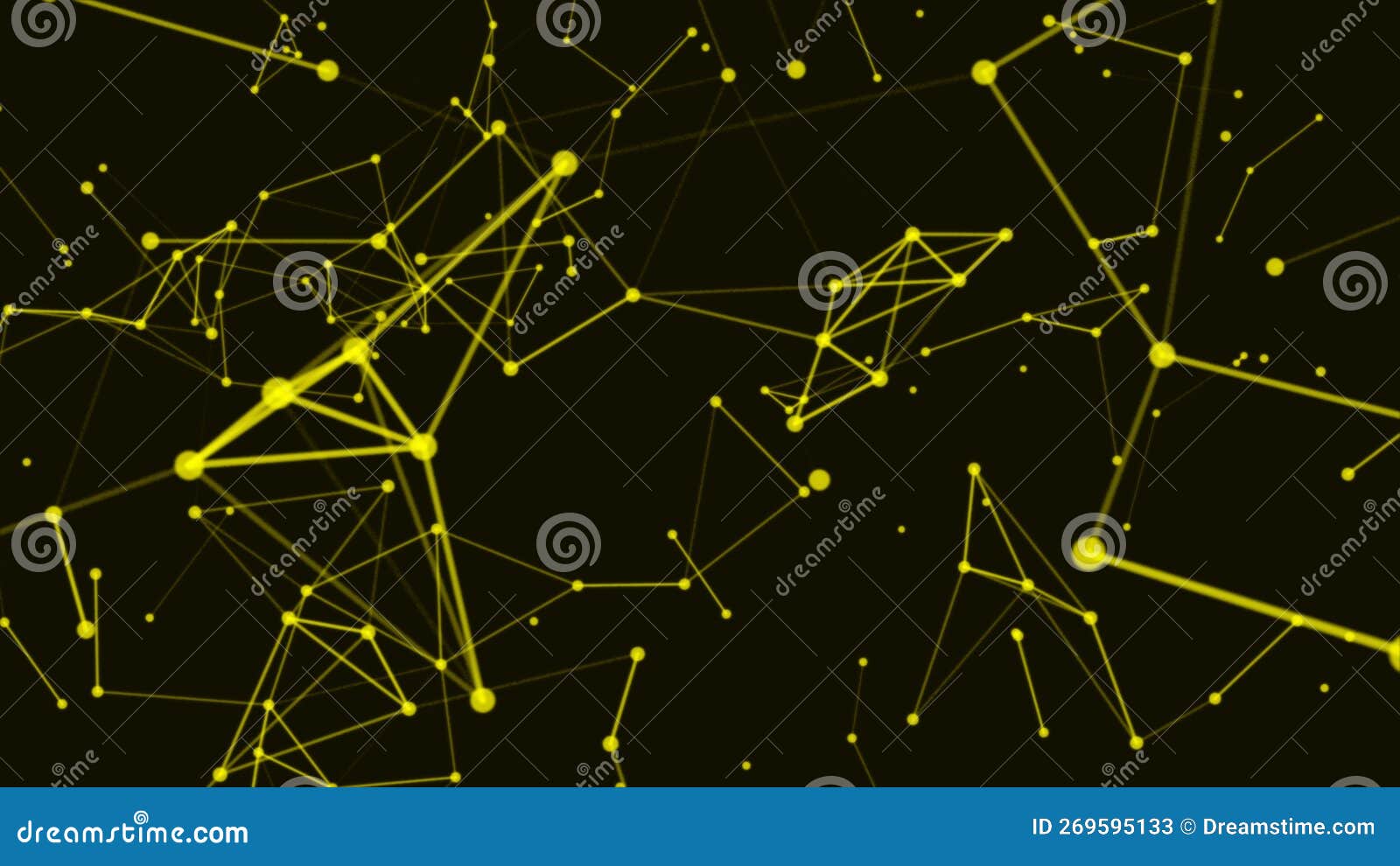 Glowing Plexus. Geometric Background Connecting Dots As Plexus Stock Illustration - Illustration ...