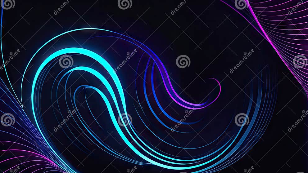 Glowing Pulsating Forms with Changing Hues Creating Mesmerizing Animations in a Dynamic ...