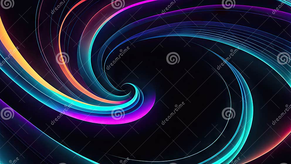 Glowing Pulsating Forms with Smooth Animations in Vibrant Hues Creating Mesmerizing Patterns in ...