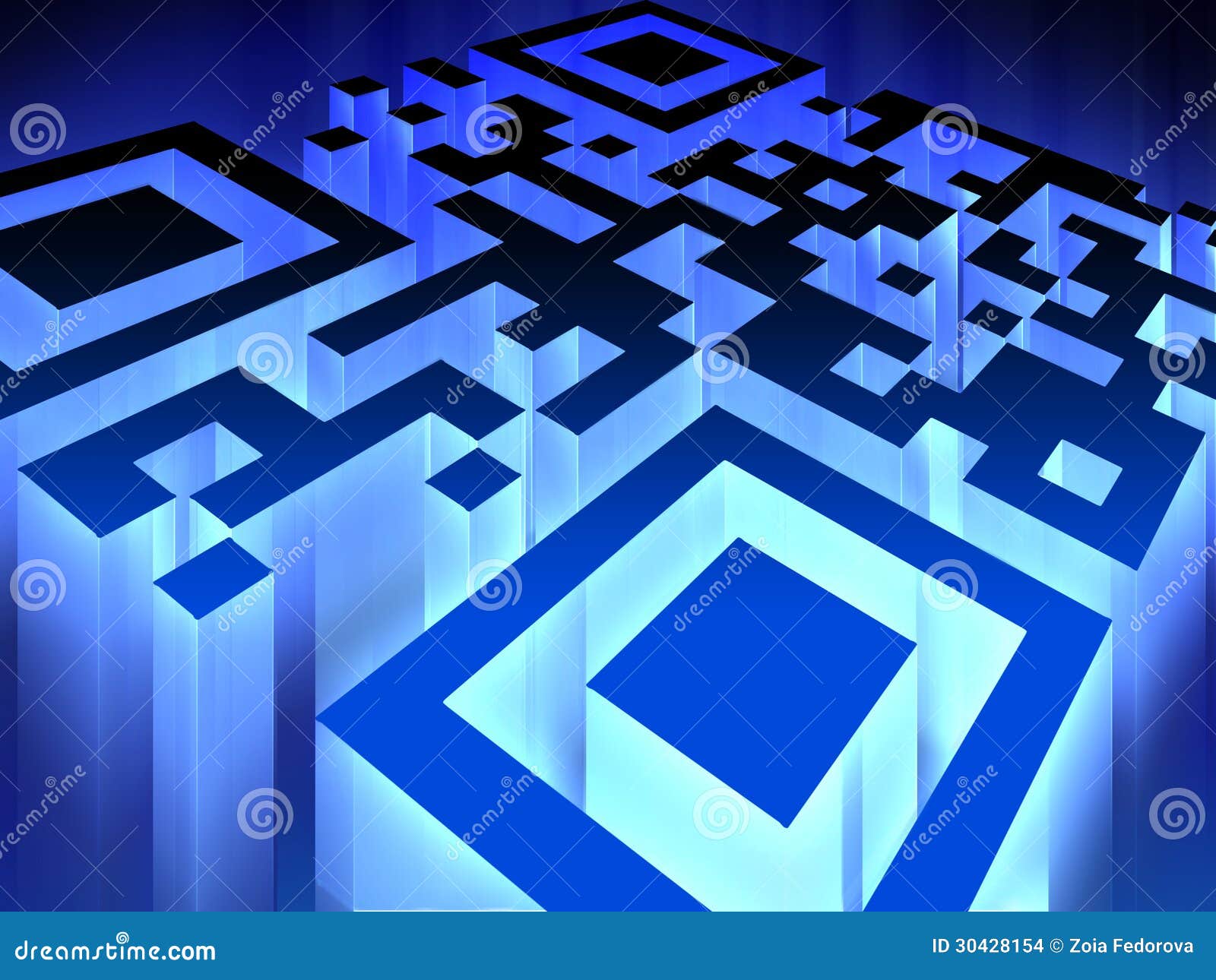 Glowing Qr Code Stock Illustrations – 175 Glowing Qr Code Stock ...