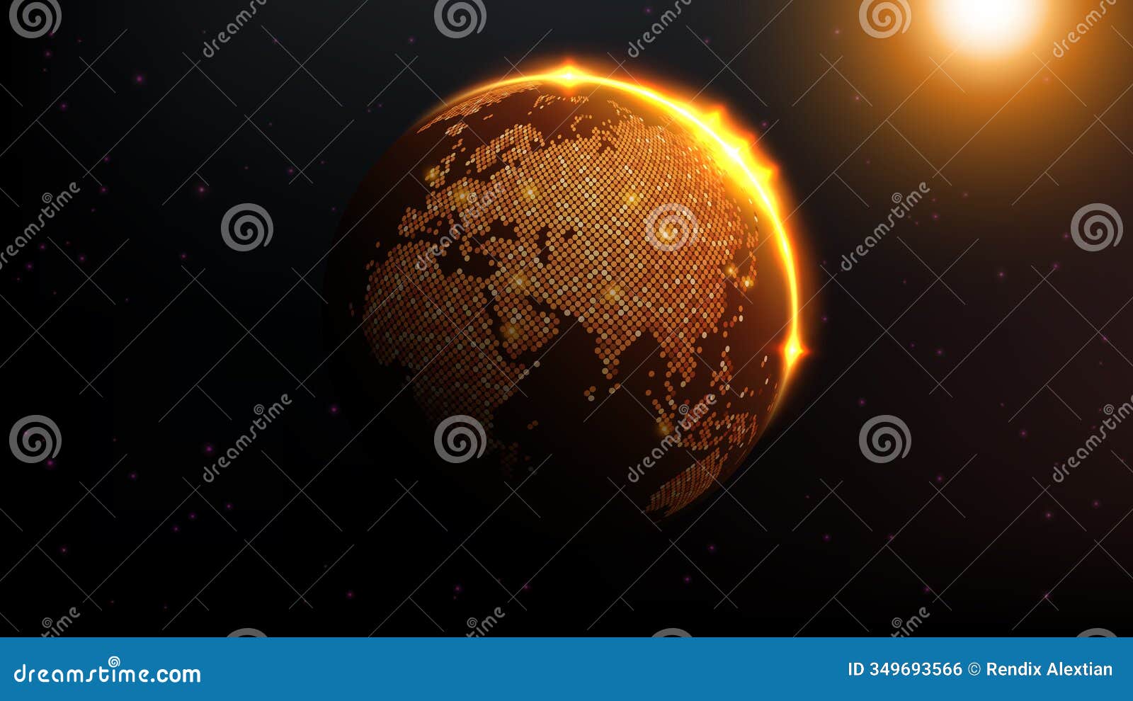 Earth Science Concepts Themed Template Collection, Earths Orbit Sun ...