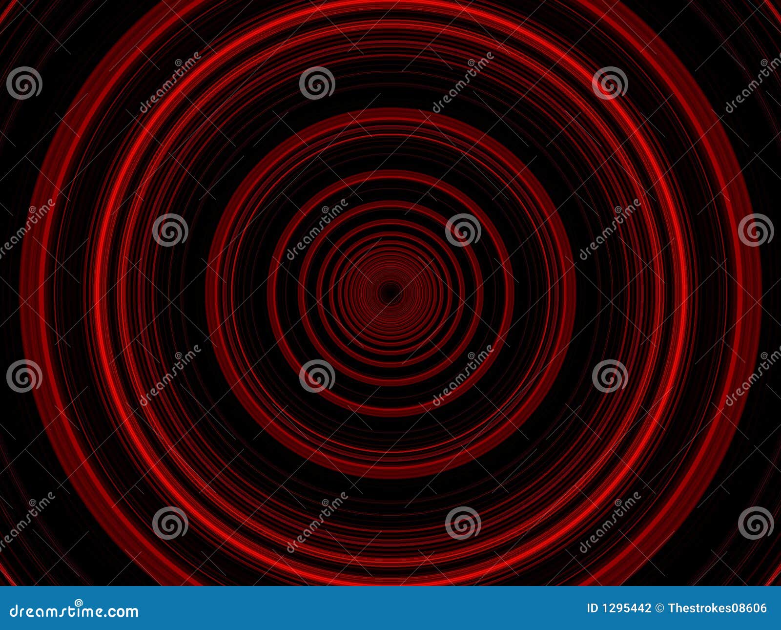 Glowing Red Circles stock illustration. Illustration of glow - 1295442