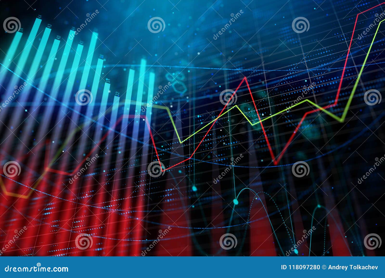 Glowing red forex texture stock illustration. Illustration of blurry ...