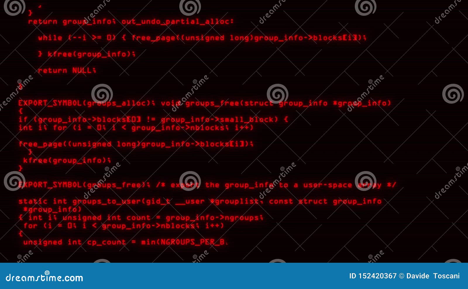 Red Hacker Code on Screen Graphic Element Background Stock Video ...