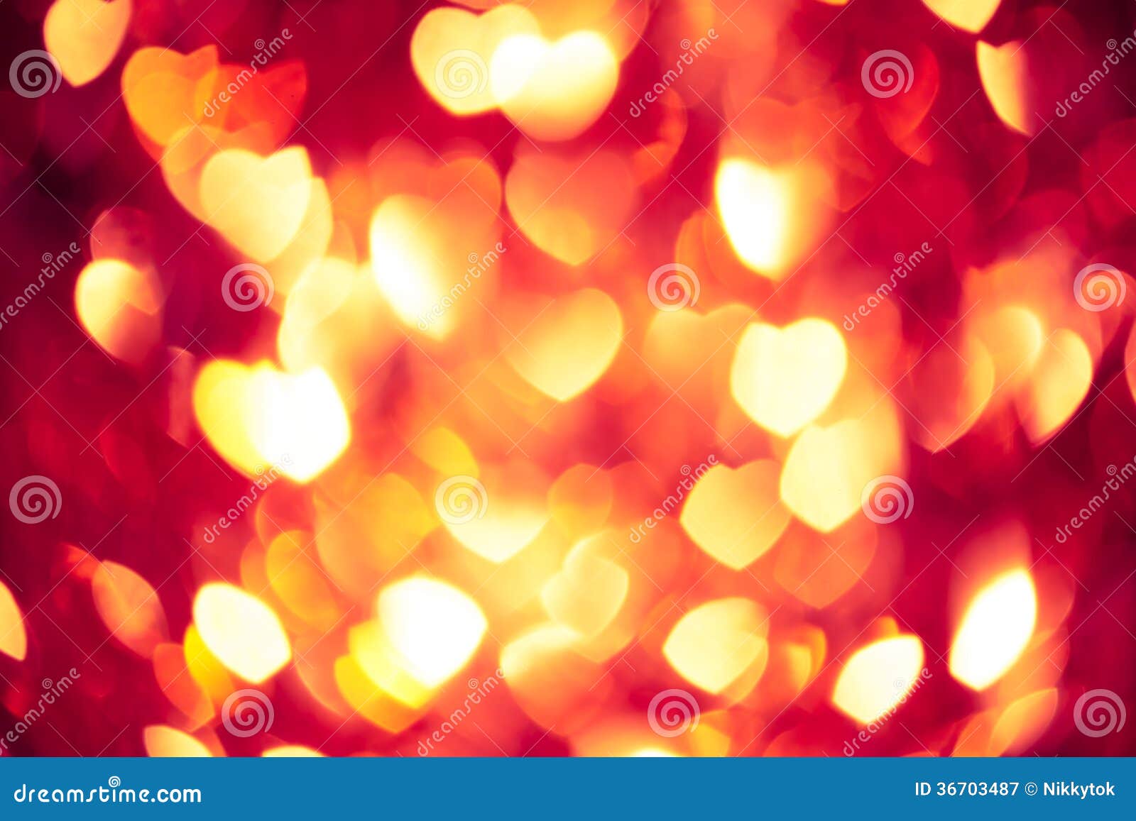 Glowing Red Hearts Background Stock Image - Image of shape, particles ...