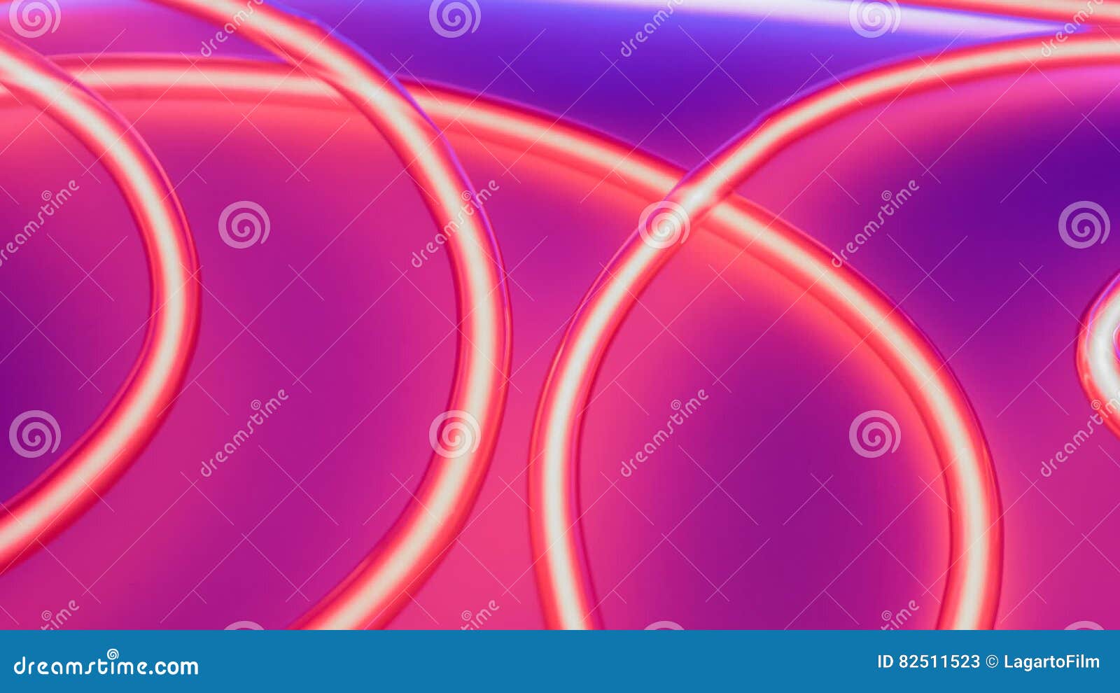 Glowing Red Neon Lights Creative Motion Backgrounds Stock Video - Video ...