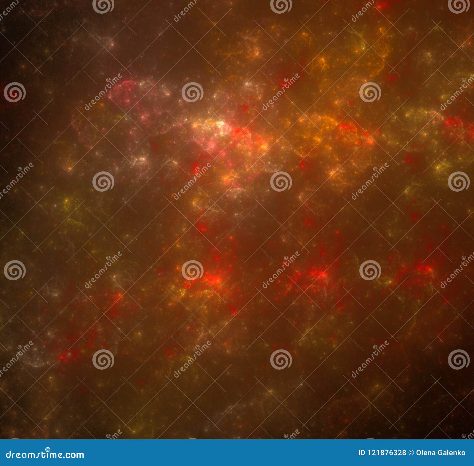 Glowing Red Plasma Fractal Texture or Background. Stock Illustration ...