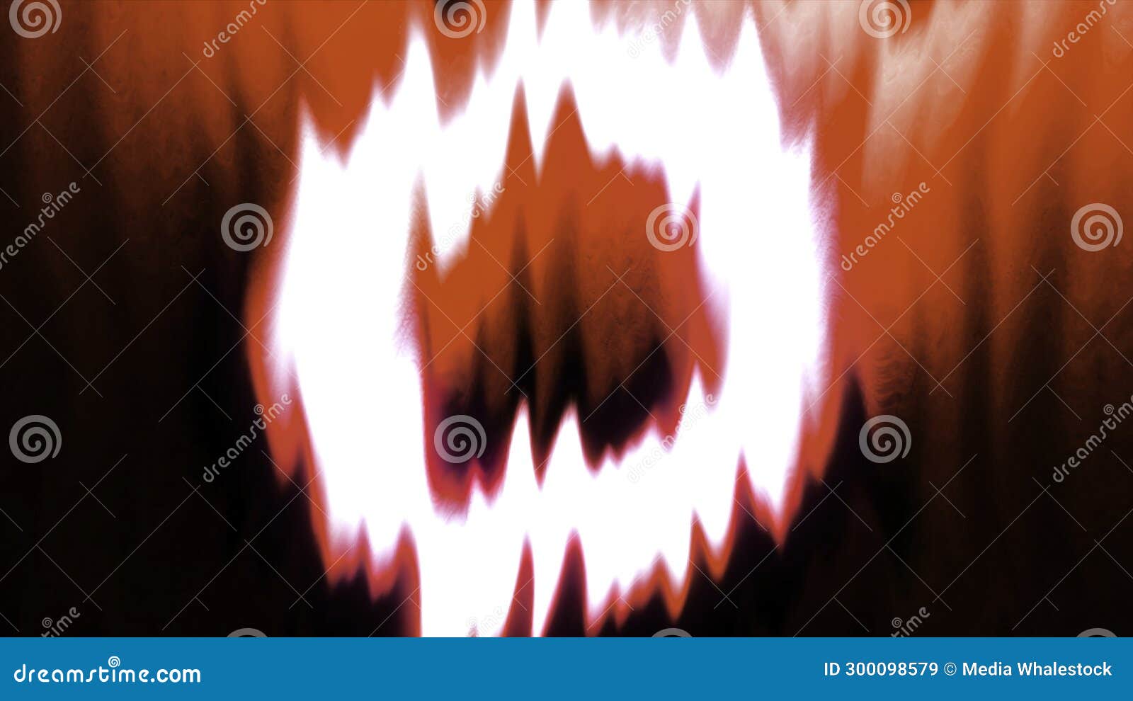 Glowing Ring on Moving Background Stripes. Motion. Bright Ring of Light ...