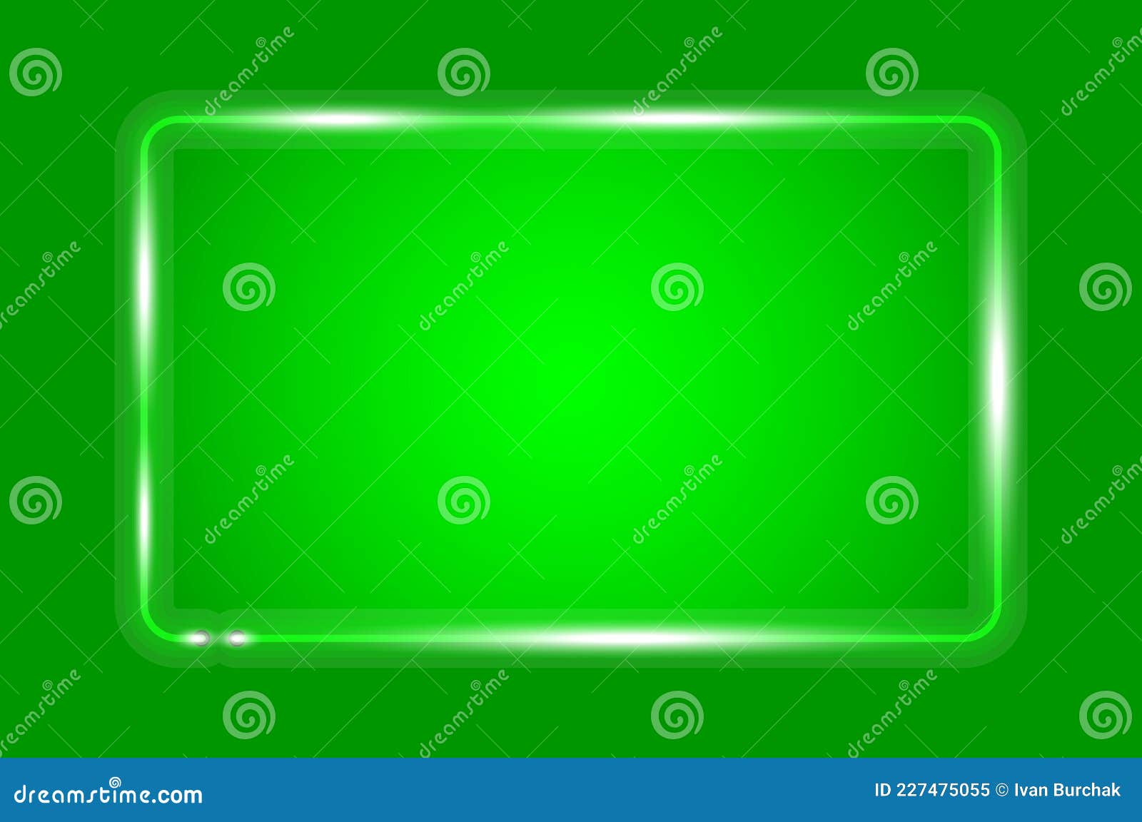 Lime Green Rectangle