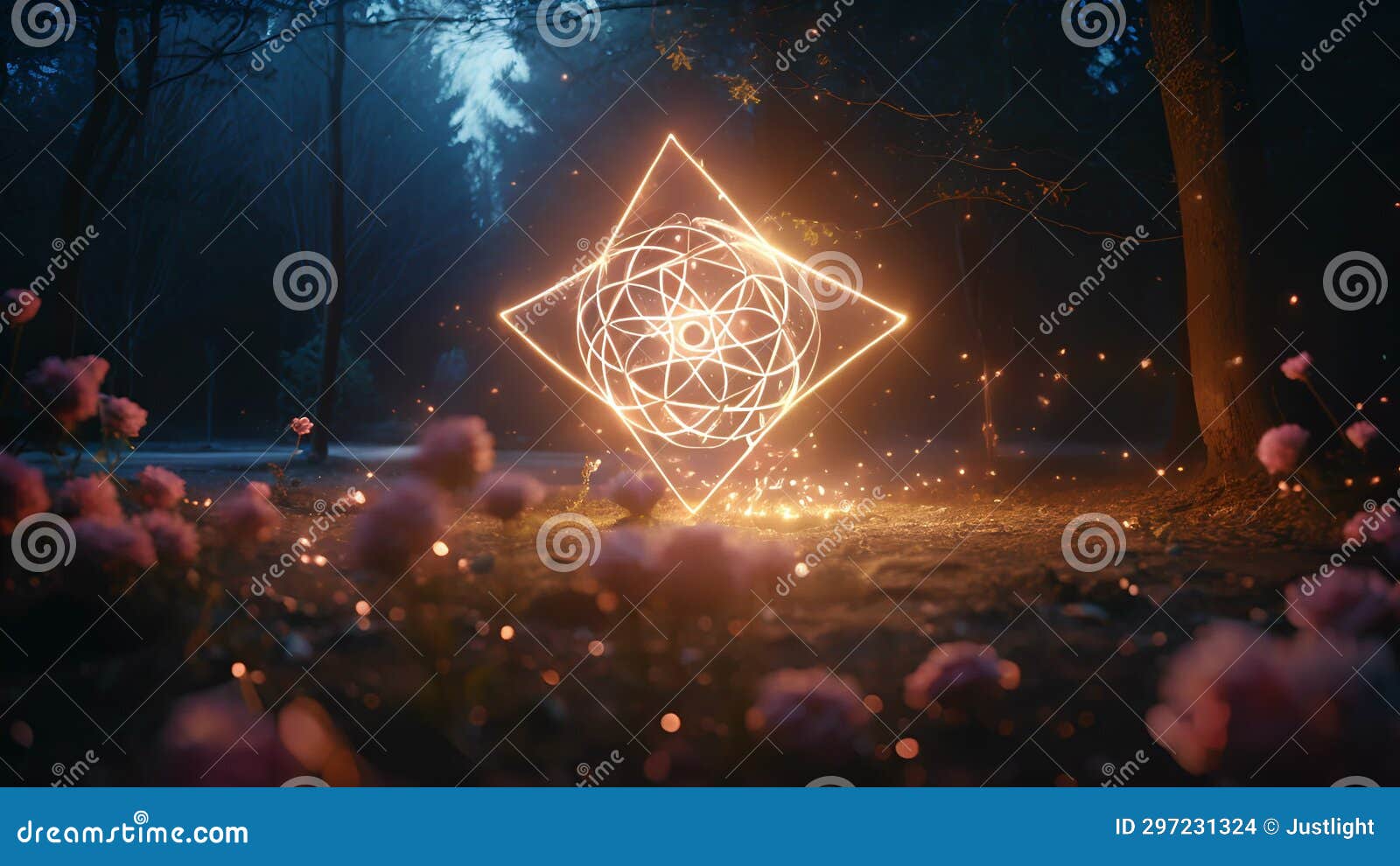 Glowing Runes Rose from the Tomb Binding the Body Stock Footage - Video of cosmic, imagination ...