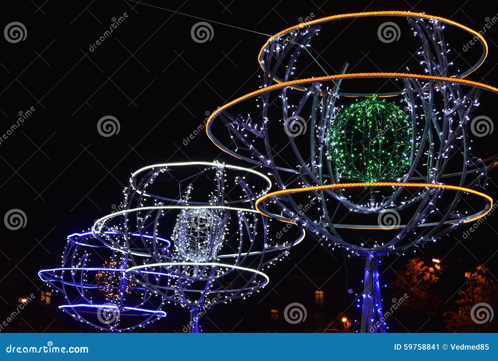 Glowing Scope Made from Diode Type Stock Image - Image of party ...