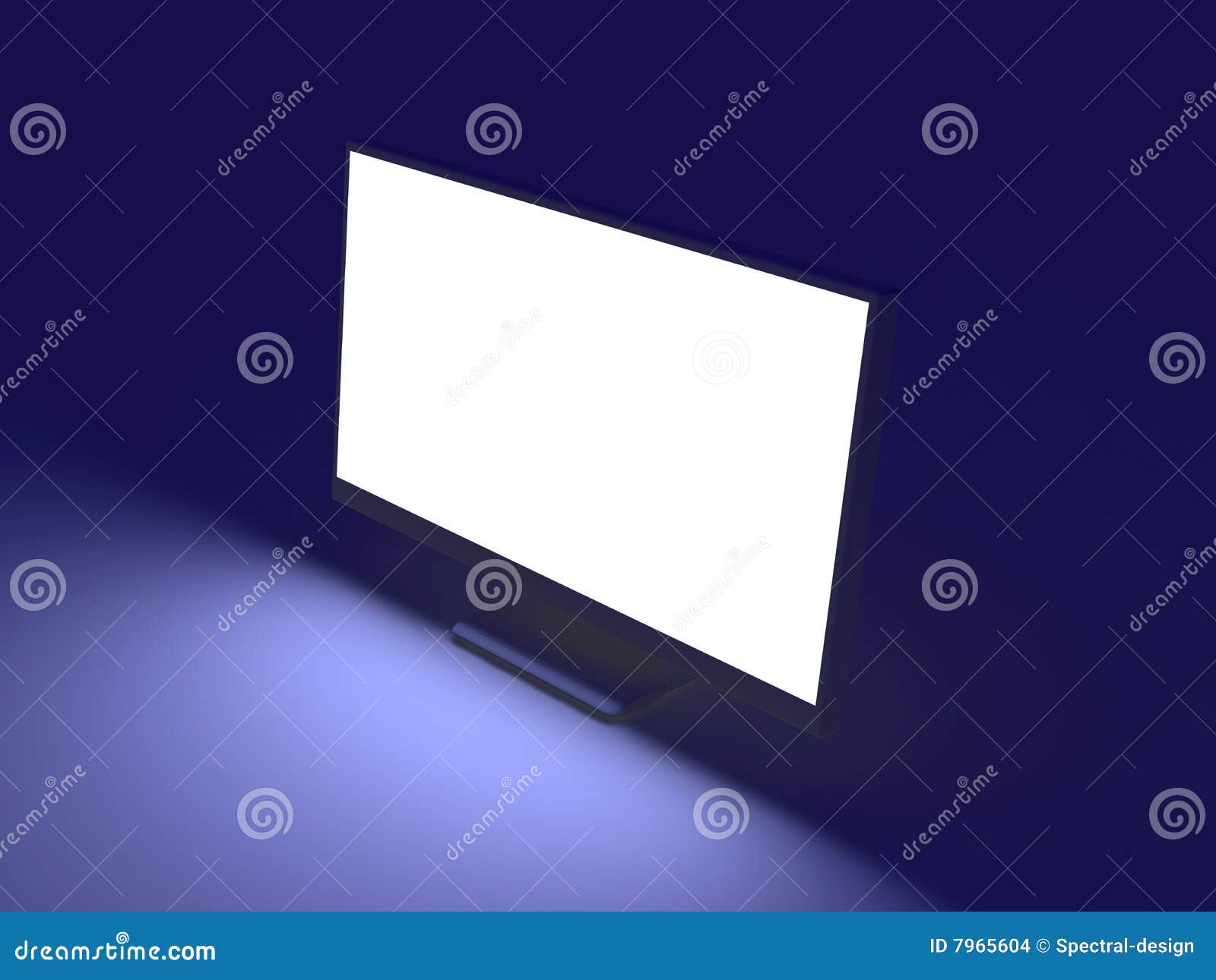 Glowing Screen stock illustration. Illustration of computer - 7965604