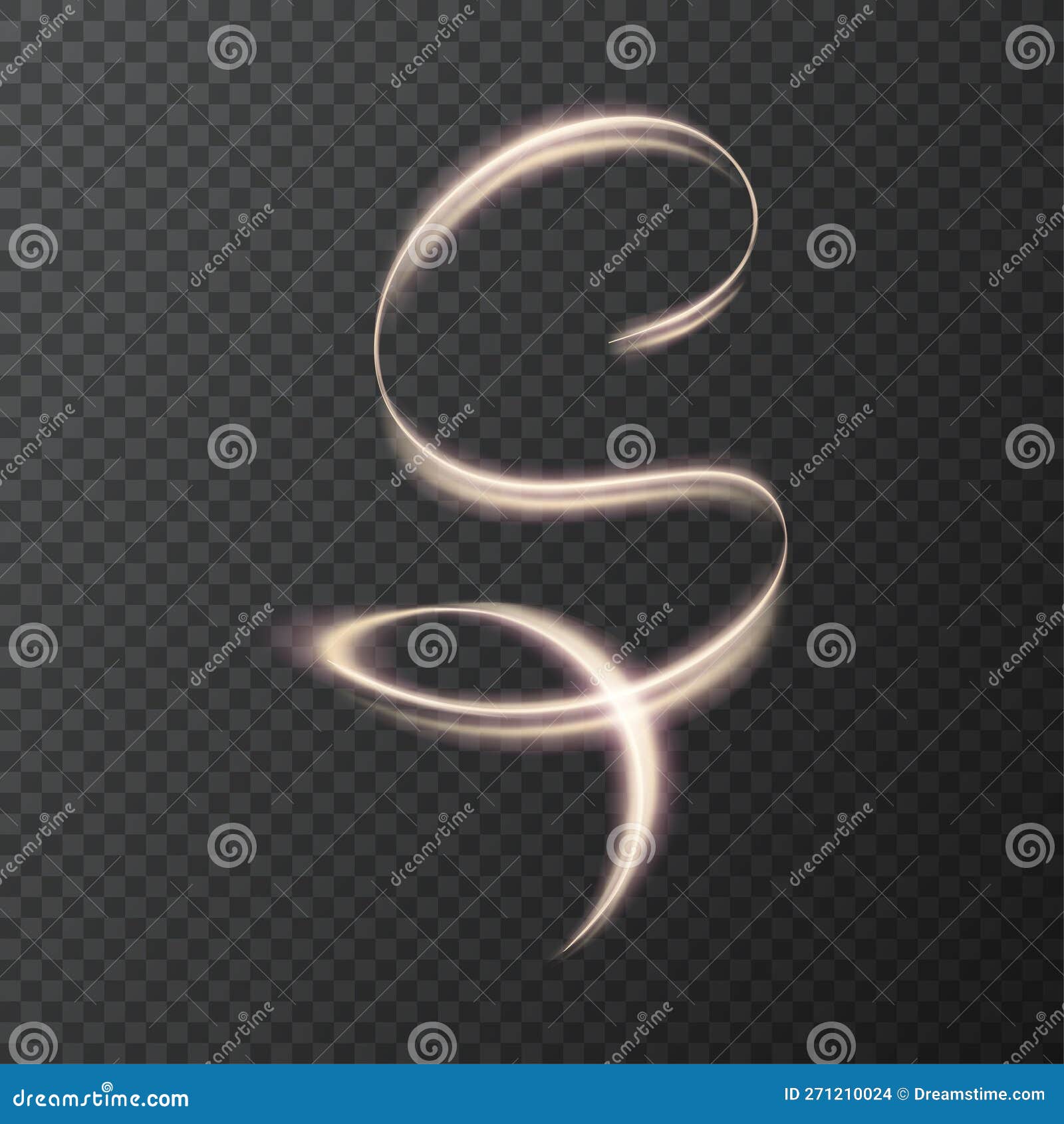 Glowing shiny lines effect stock illustration. Illustration of ...